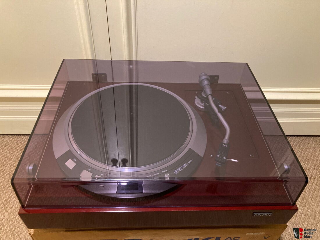 Denon DP-80 top model turntable with Denon DA-309 tonearm Photo ...