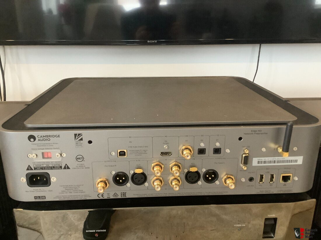 Cambridge Audio Edge M mono blocks and NQ DAC-Streamer preamp Serie ...