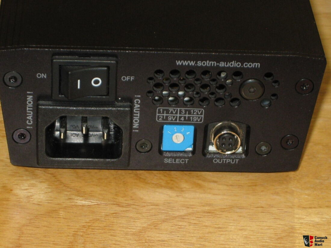 SotM sNH-10G High-End Audio Switch & SotM sPS-500 Power Supply Photo ...