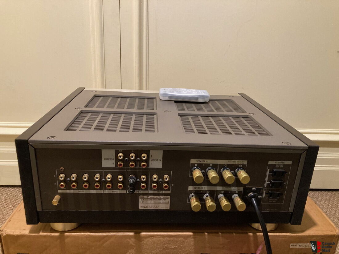 SONY TA F555ESJ top model Mos-Fet amplifier Photo #5977812 - Canuck ...