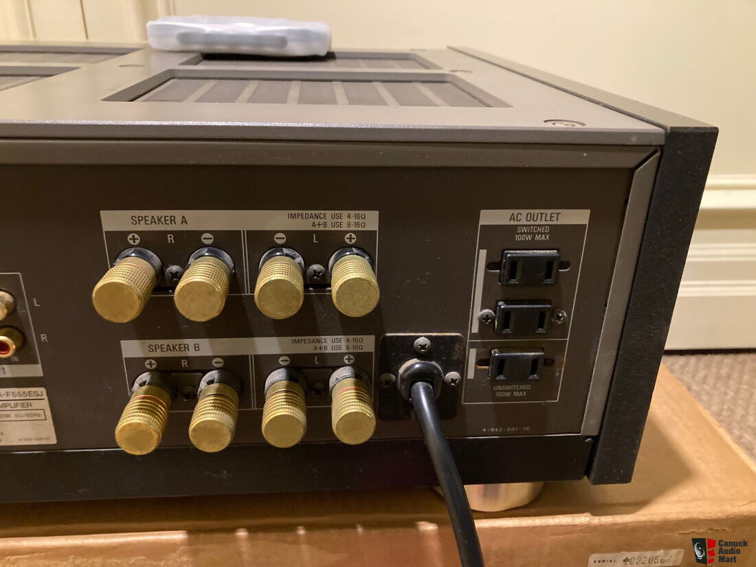 SONY TA F555ESJ top model Mos-Fet amplifier Photo #5977812 - Canuck ...