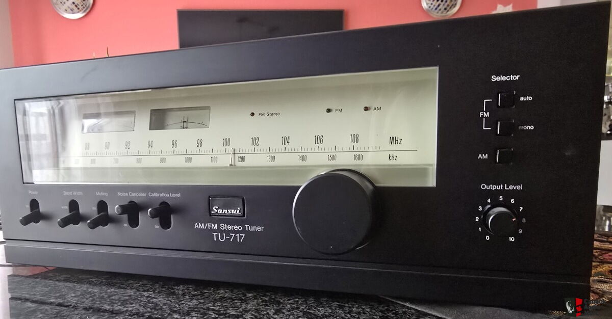 Sansui TU-717 - Tuner AM/FM stéréo vintage haut de gamme Photo #5978929 ...