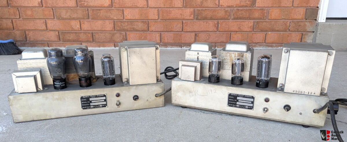 Northern Electric R4039C Monoblock Tube Amplifiers - Pair For Sale ...