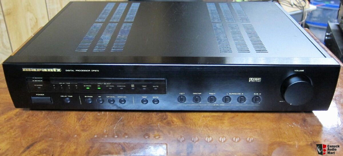 Marantz DP870 2ch Preamplifier, Dolby Digital Processor Was $960 When ...