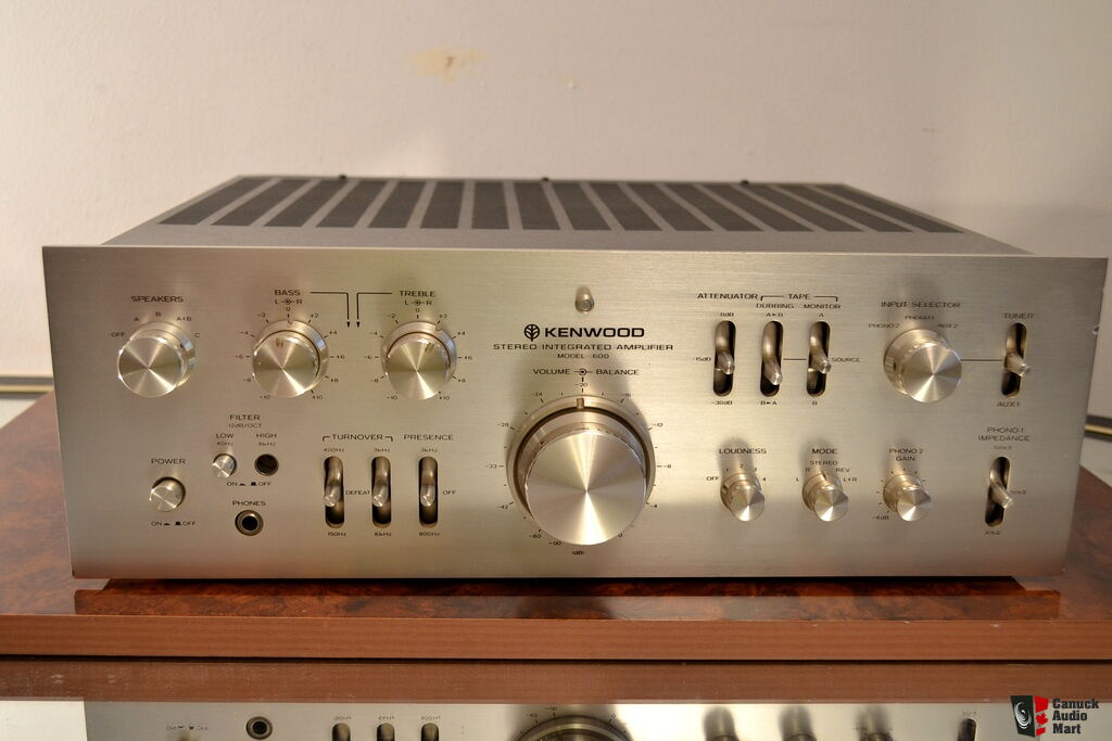 KENWOOD SUPREME 600 STEREO AMPLIFIER * THE LEGEND Photo #598111 - US ...