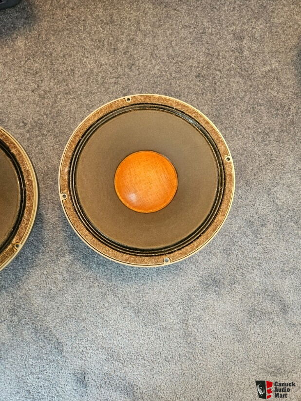 Tannoy 12" Red Monitors // Orange Dust Cover // Original Crossovers in ...