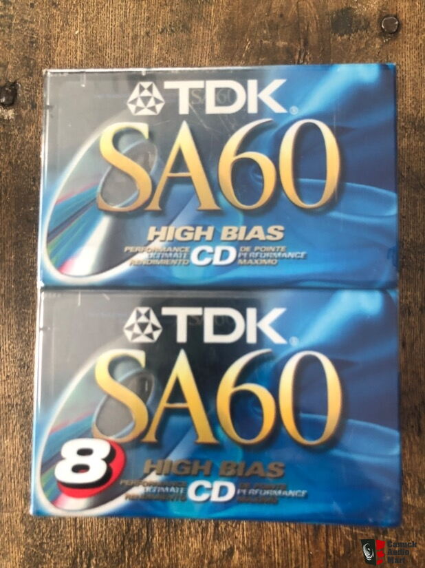 TDK SA 60 8 pack unopened For Sale - Canuck Audio Mart