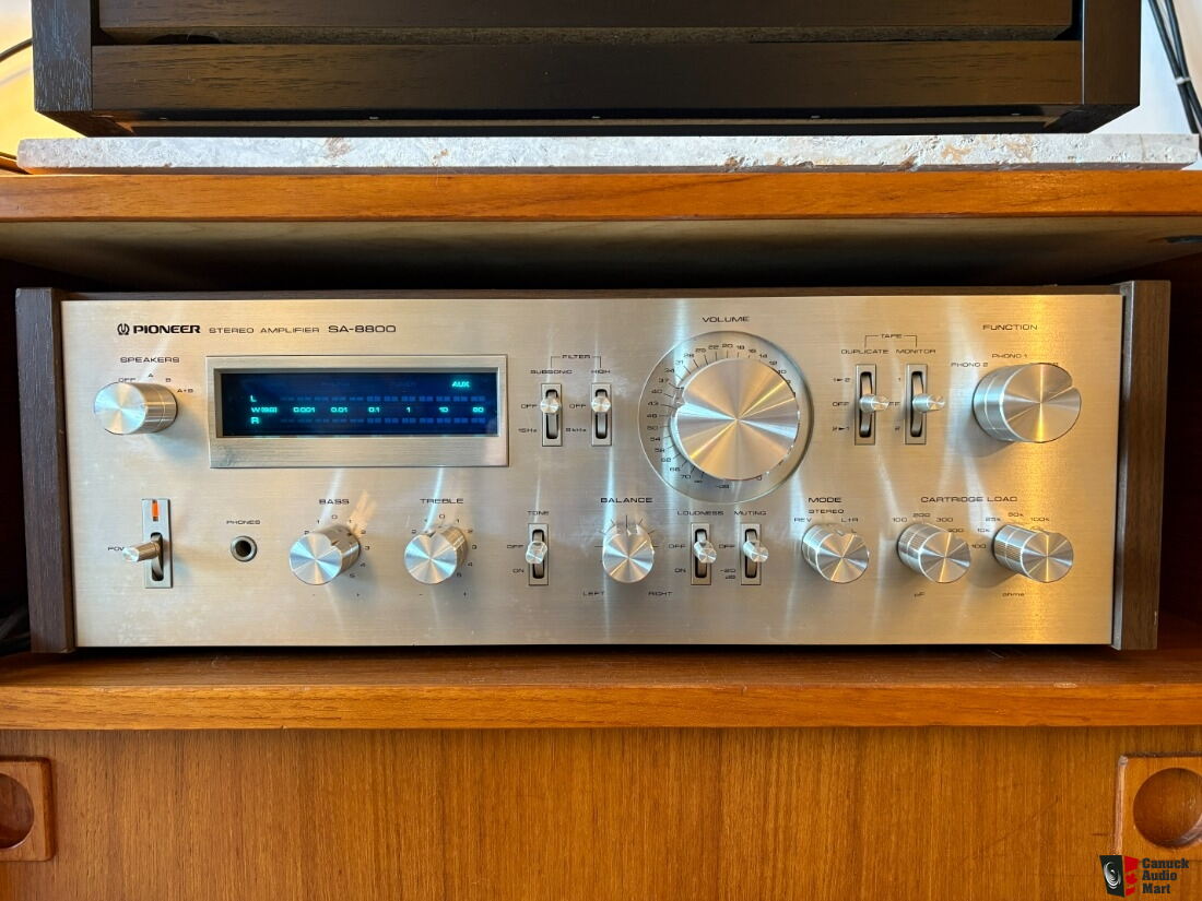 Pioneer SA-8800 Integrated Amplifier Photo #5982374 - Canuck Audio Mart