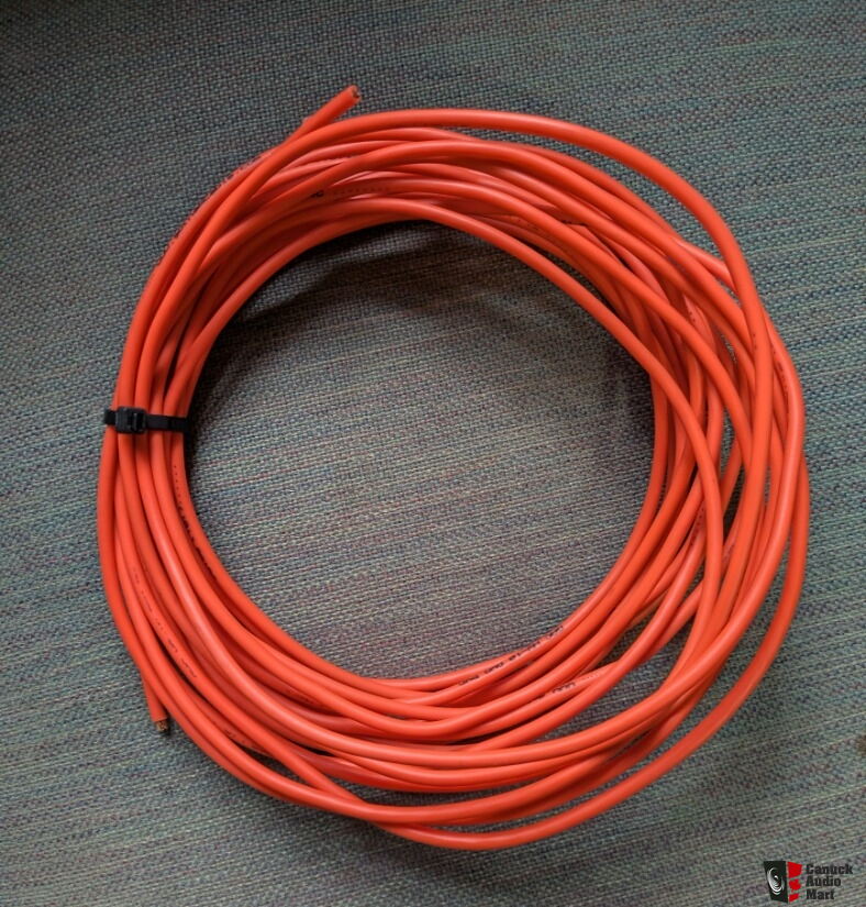 Gotham GAC HW-10 AWG PVC hook up cable (only orange at 10m ) For Sale ...