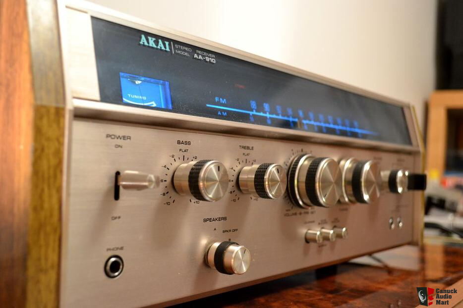 AKAI AA-910 STEREO RECEIVER - WORKS LIKE NEW Photo #598647 - Canuck ...