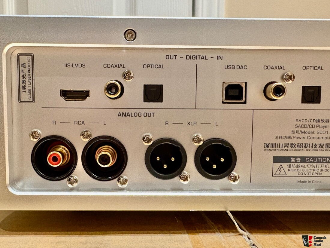 Shanling SCD1.3 SACD CD Player Photo #5987811 - Canuck Audio Mart