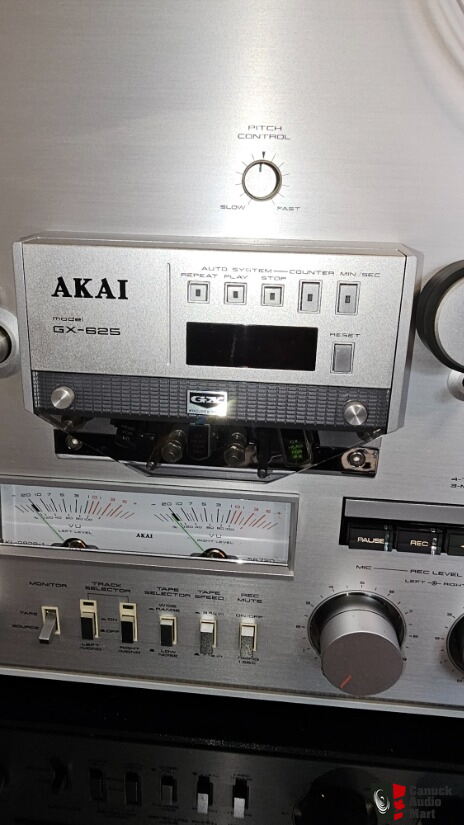 Akai GX-625 Three Glass Ferrite Heads R2R Tape Deck Photo #5989783 ...