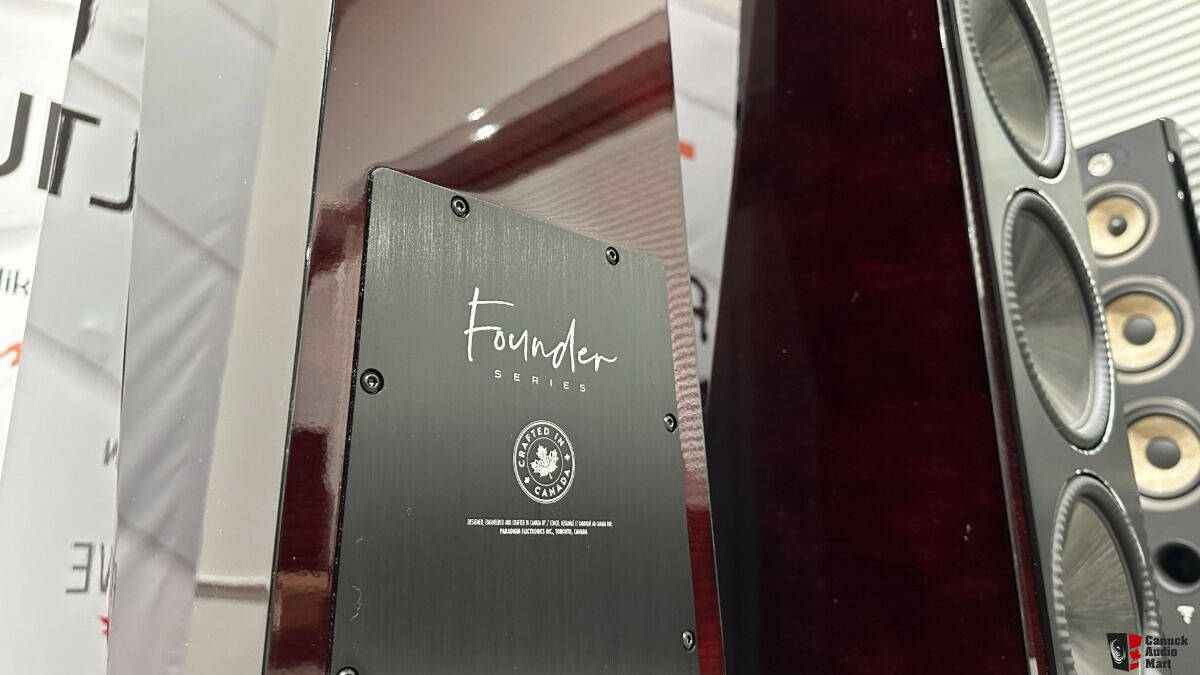 Paradigm Founder 120H Floorstanding Speakers Photo #5990933 - Canuck ...