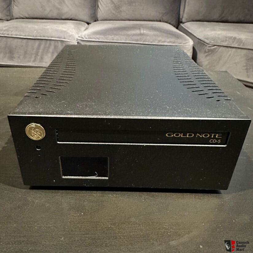 Gold Note CD-5 CD player (Open Box/Never Used) Photo #5993649 - Canuck ...