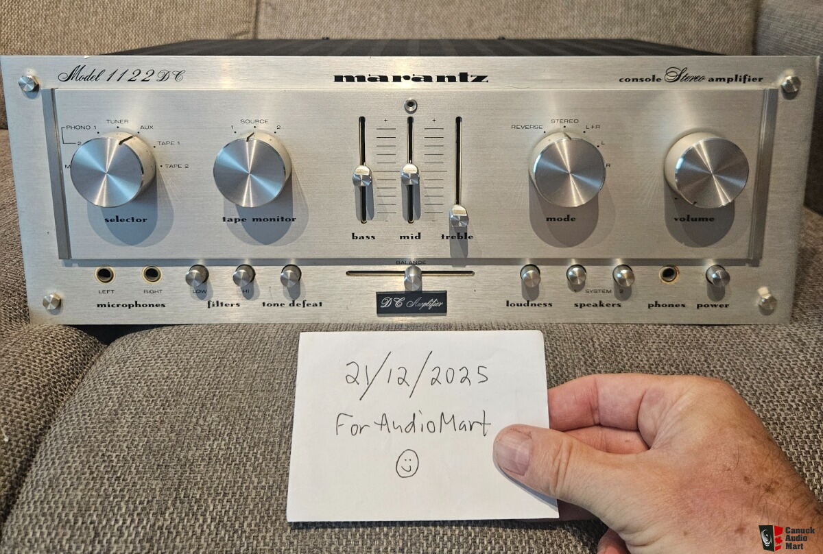 Marantz 1122DC Integrated Photo #5993374 - Canuck Audio Mart