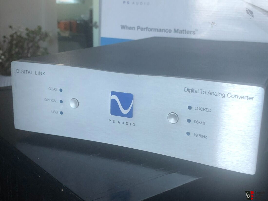 PS Audio Digital Link lll Cullen DL3 Stage 4 For Sale - Canuck Audio Mart