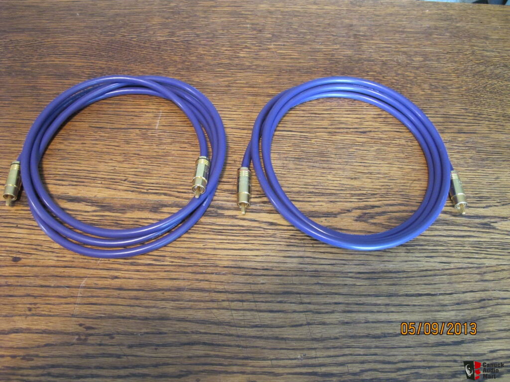 DISCOVERY CABLE "PLUS FOUR" WITH CLEARAUDIO "PROFI - MPC" RCA PLUGS For ...
