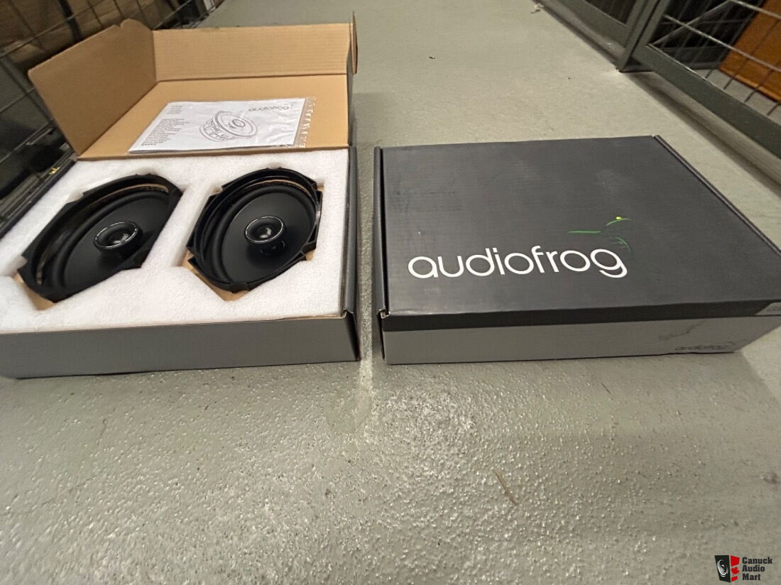 2 Pair of Stunning AudioFrog 6"x 8" Speakers Photo #5998677 - Canuck ...