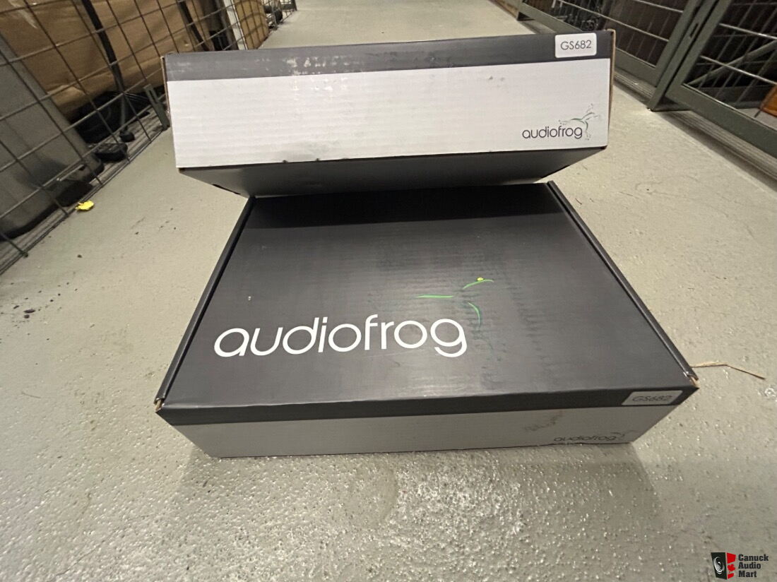 2 Pair of Stunning AudioFrog 6"x 8" Speakers Photo #5998677 - Canuck ...