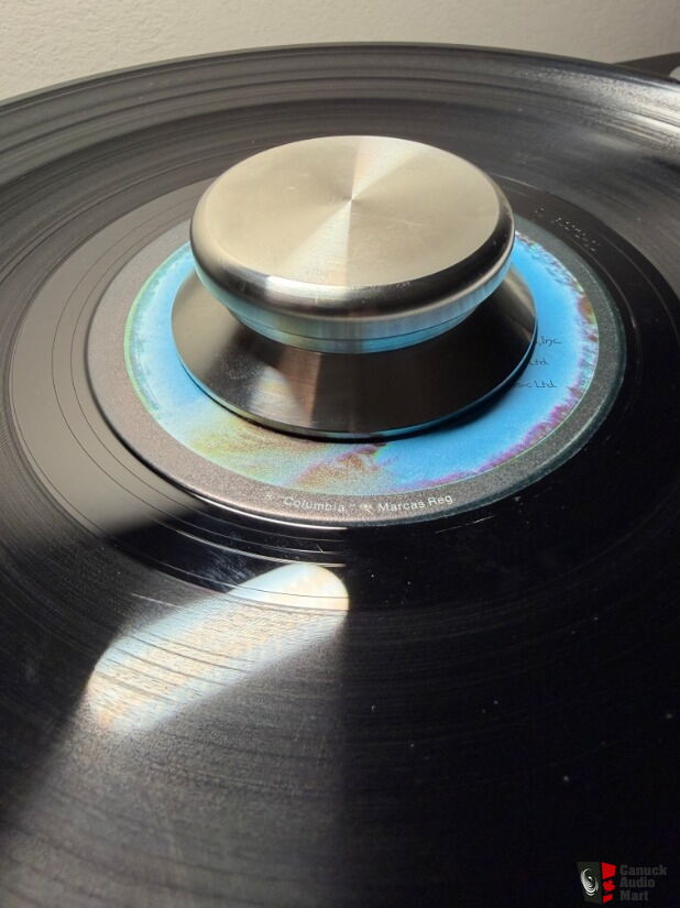 High-End Solid Stainless Record Weight/Stabilizer 453 Grams - Like New ...
