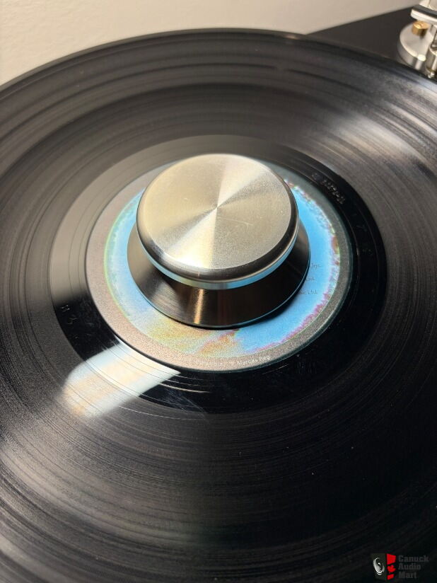 High-End Solid Stainless Record Weight/Stabilizer 453 Grams - Like New ...