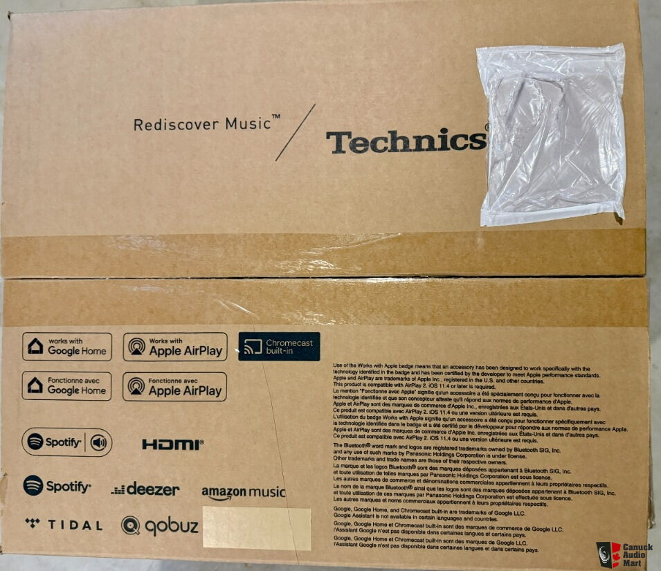 Technics SU-GX70 Network Integrated Amplifier Silver Photo #6000394 ...