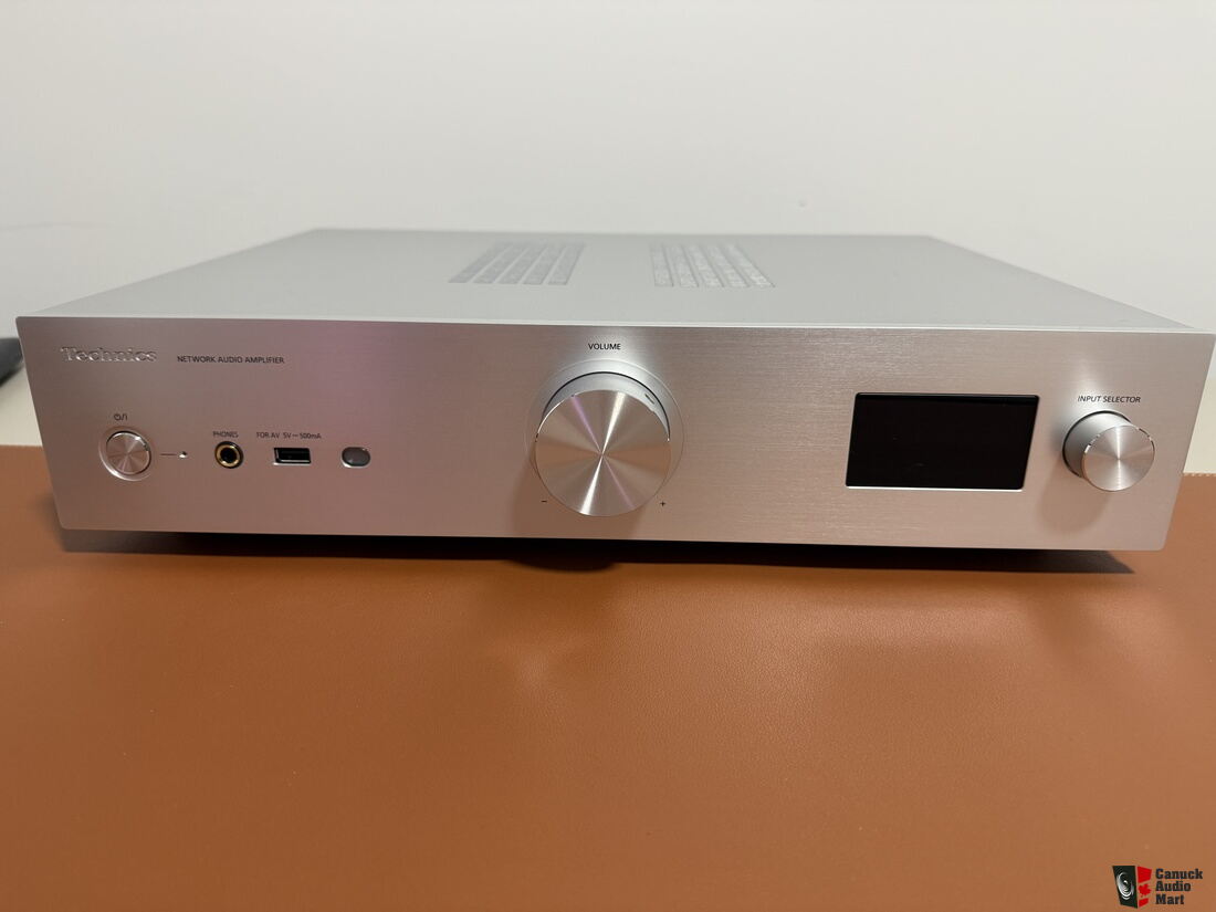 Technics SU-GX70 Network Integrated Amplifier Silver Photo #6000393 ...