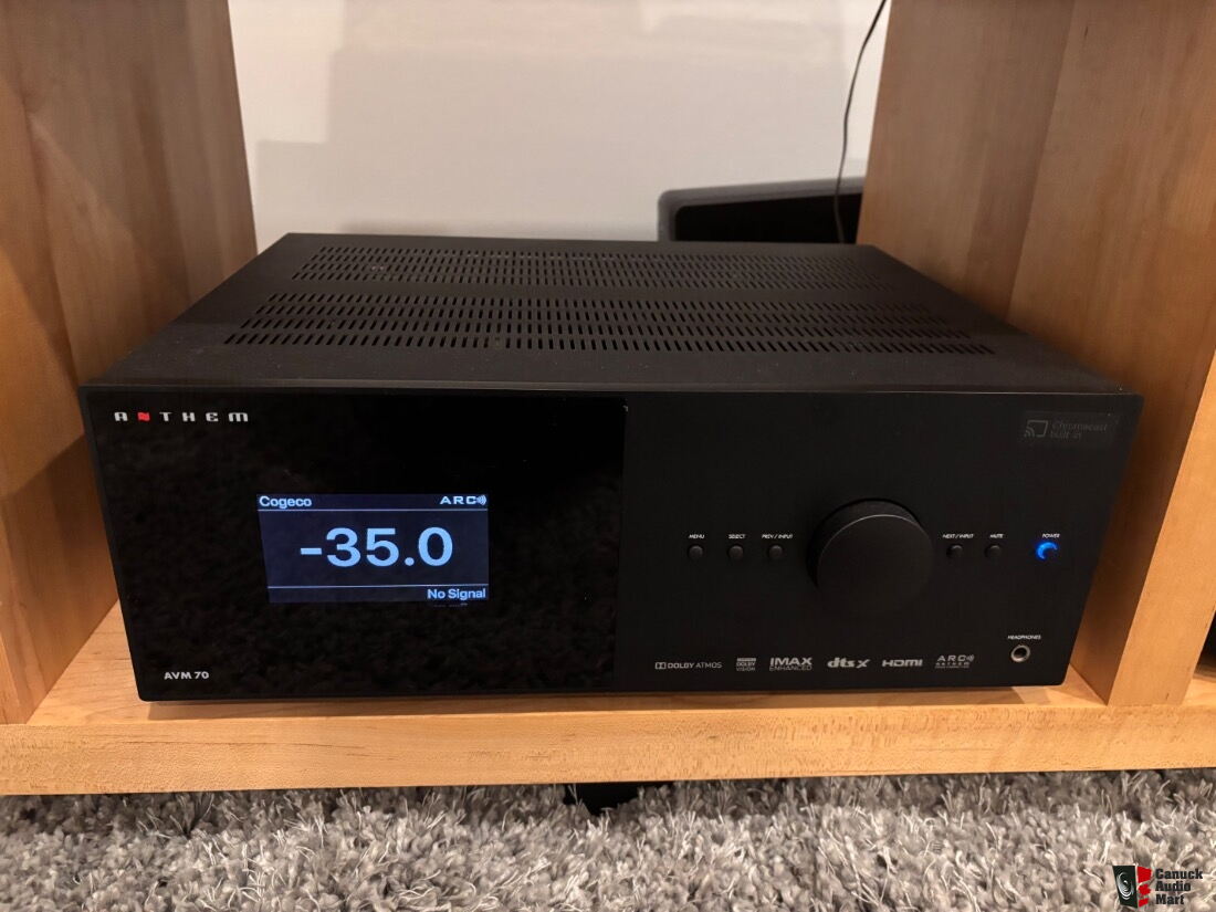 Anthem AVM 70 (4K ) Shipping included For Sale - US Audio Mart