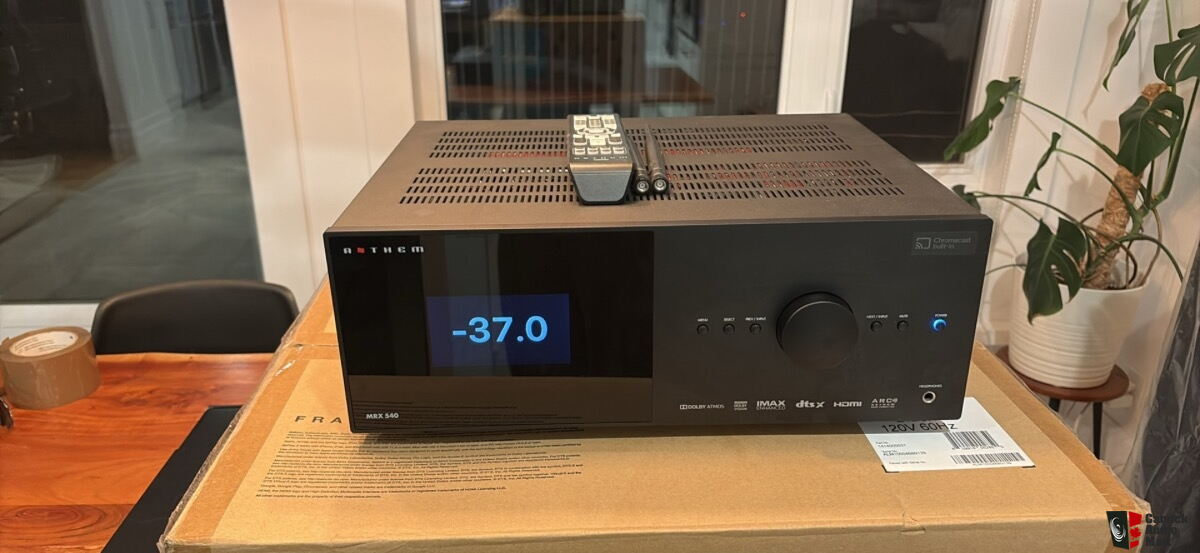 Anthem MRX540 Receiver 8K 5.2 @100 watts per Channel + ARC + Box Photo ...