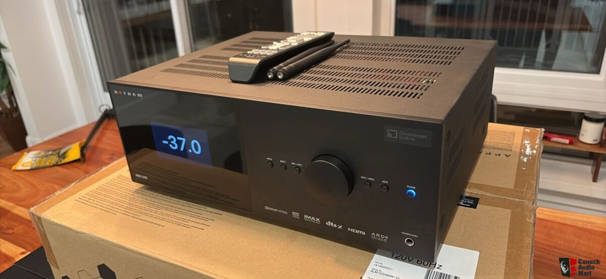 Anthem MRX540 Receiver 8K 5.2 @100 watts per Channel + ARC + Box Photo ...