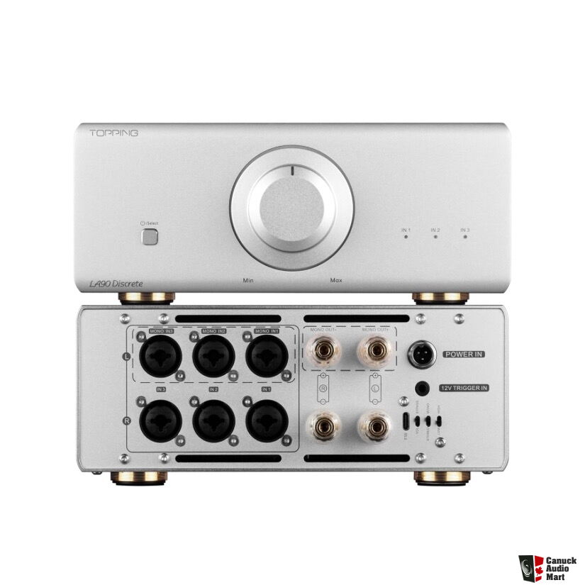 Topping LA90 in SILVER Photo #6005430 - Canuck Audio Mart