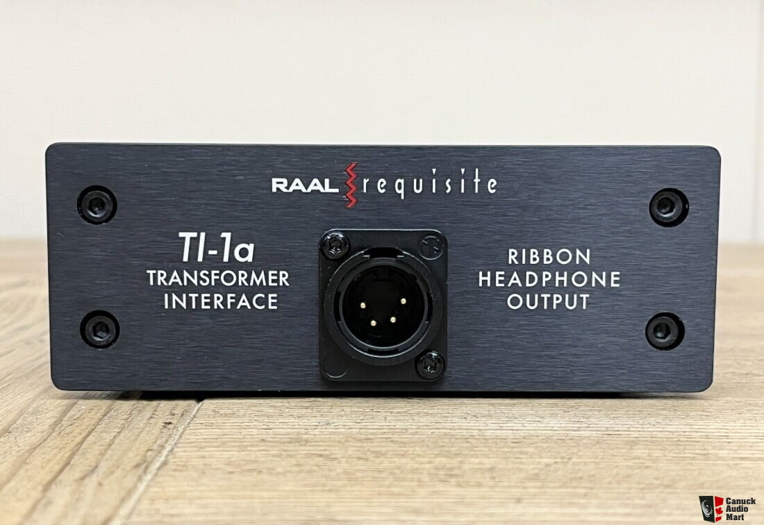 Raal Requisite CA-1a Ribbon Headphones w/ TI-1a Transformer Interface ...