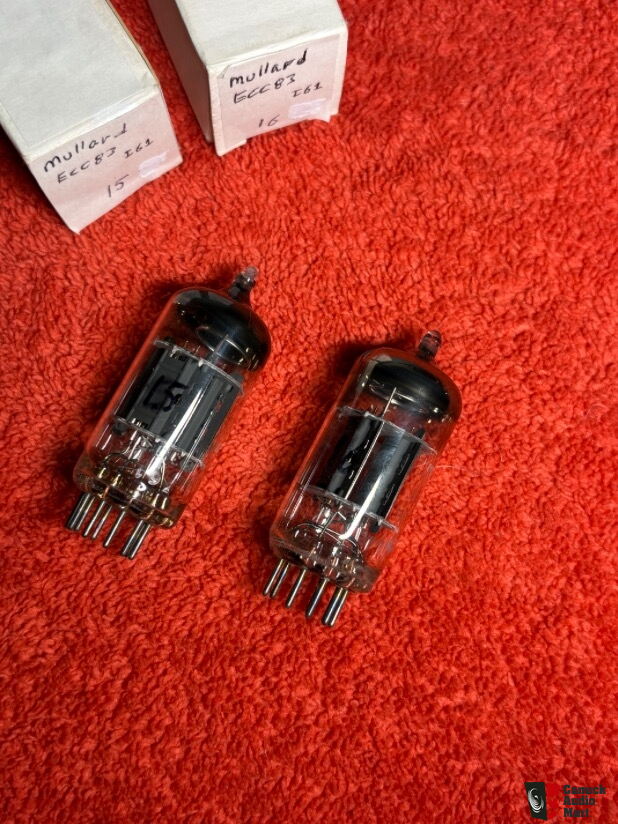 Vintage Mullard 12ax7 ecc83 - Matched Pair Photo #6008260 - Canuck ...