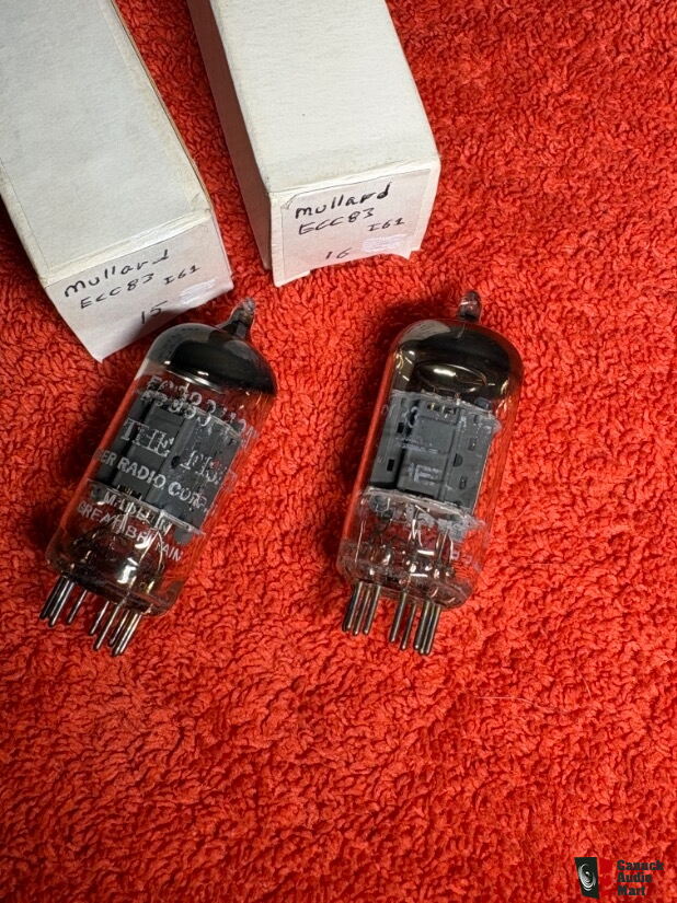 Vintage Mullard 12ax7 ecc83 - Matched Pair Photo #6008260 - Canuck ...