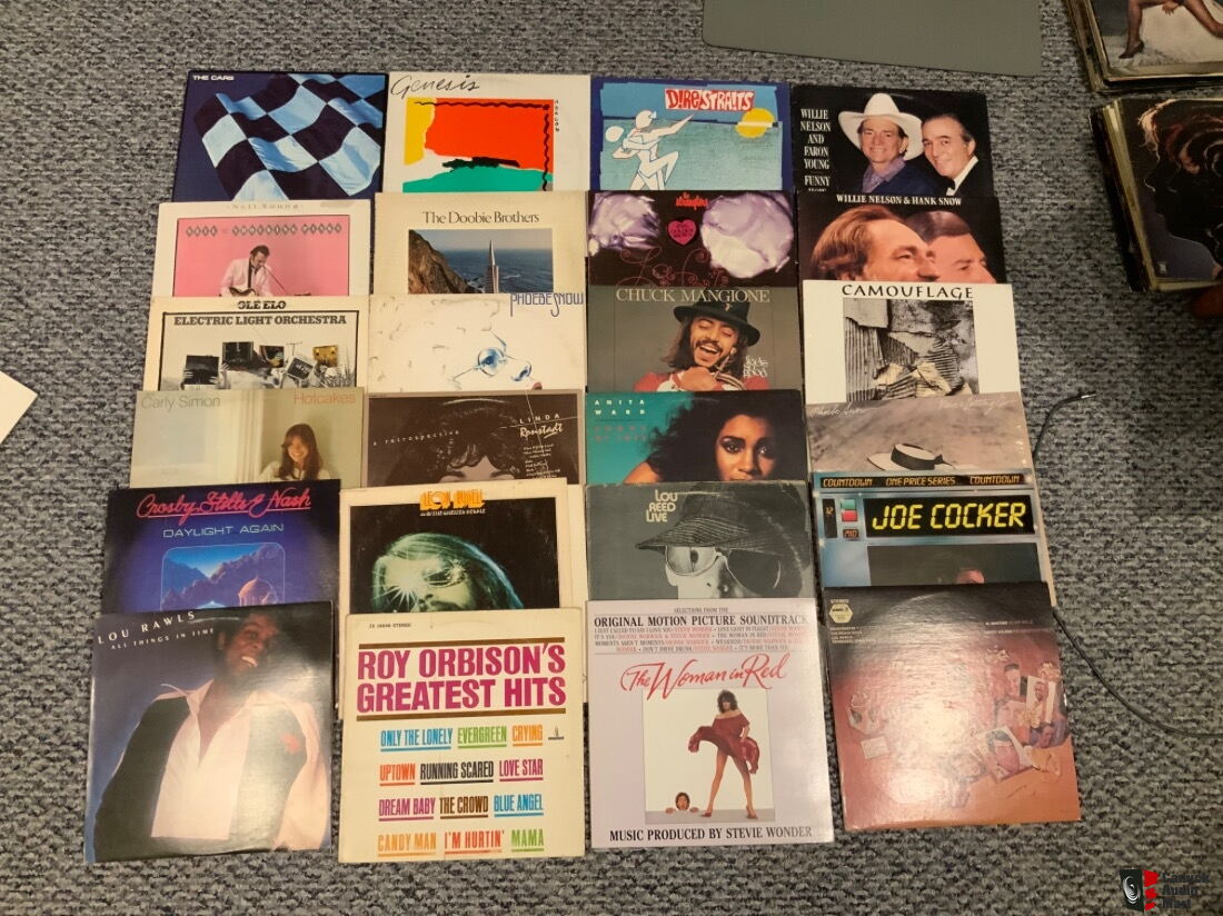 Rock/Pop Vinyl Albums - Lot of 63 - Reduced Price For Sale - US Audio Mart