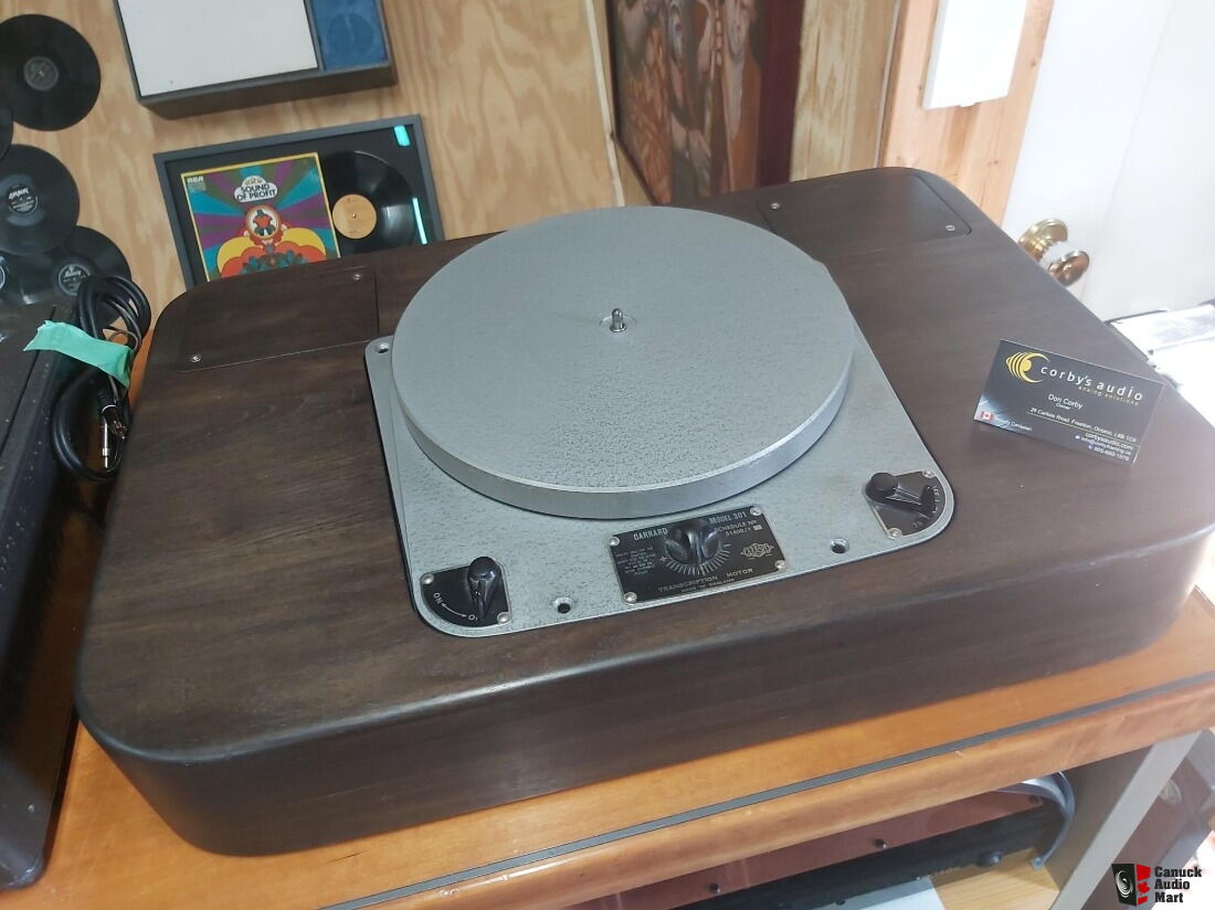 garrard 301 hammertone finish in walnut plinth Photo #6008495 - Canuck ...
