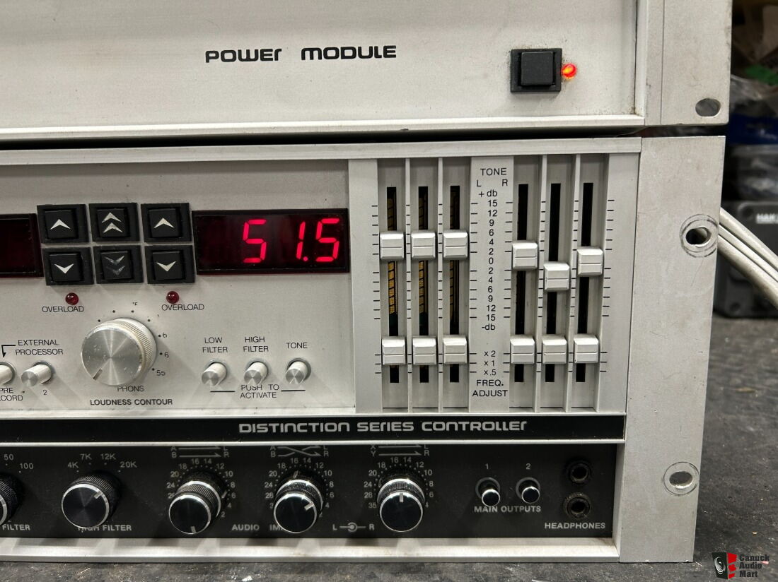 Rare Crown DL-2 preamplifier and power supply. Serviced and fully ...