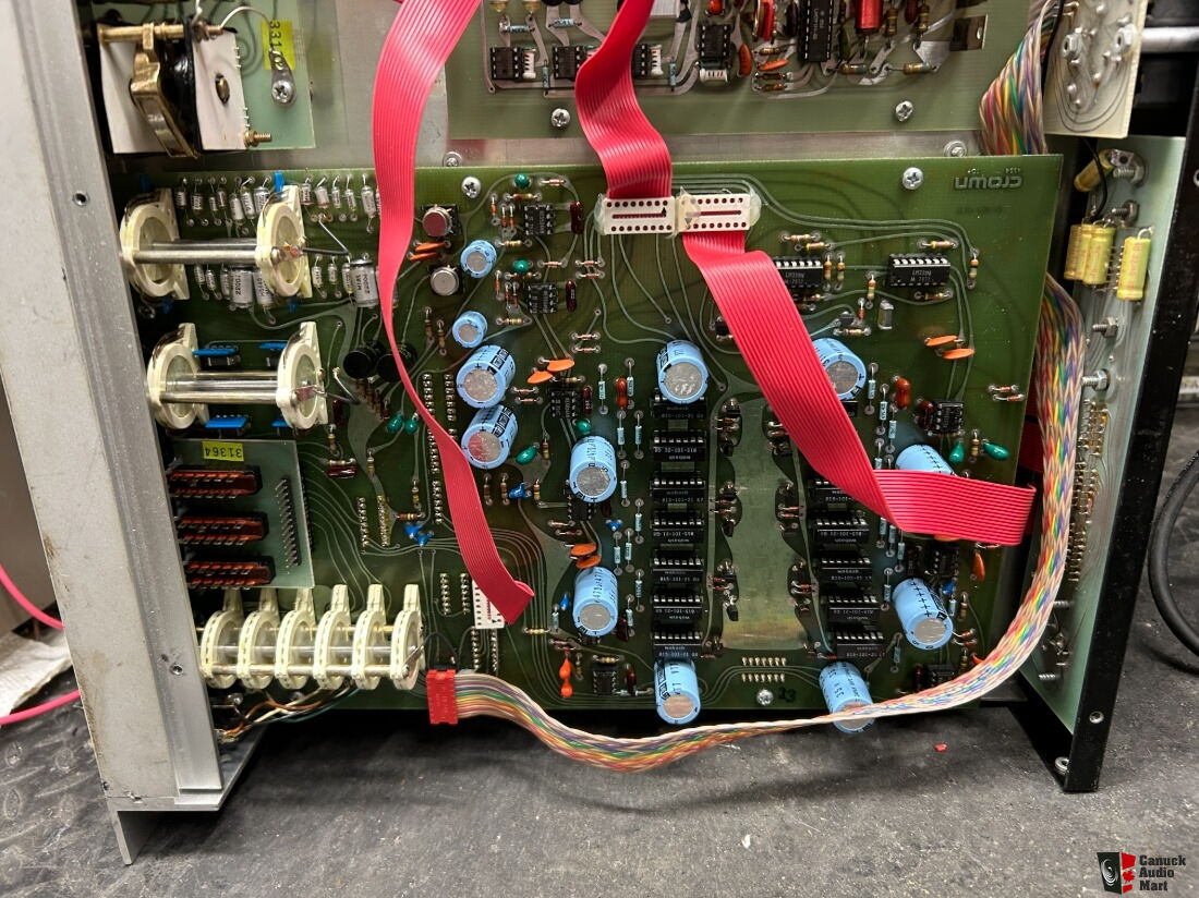 Rare Crown DL-2 preamplifier and power supply. Serviced and fully ...