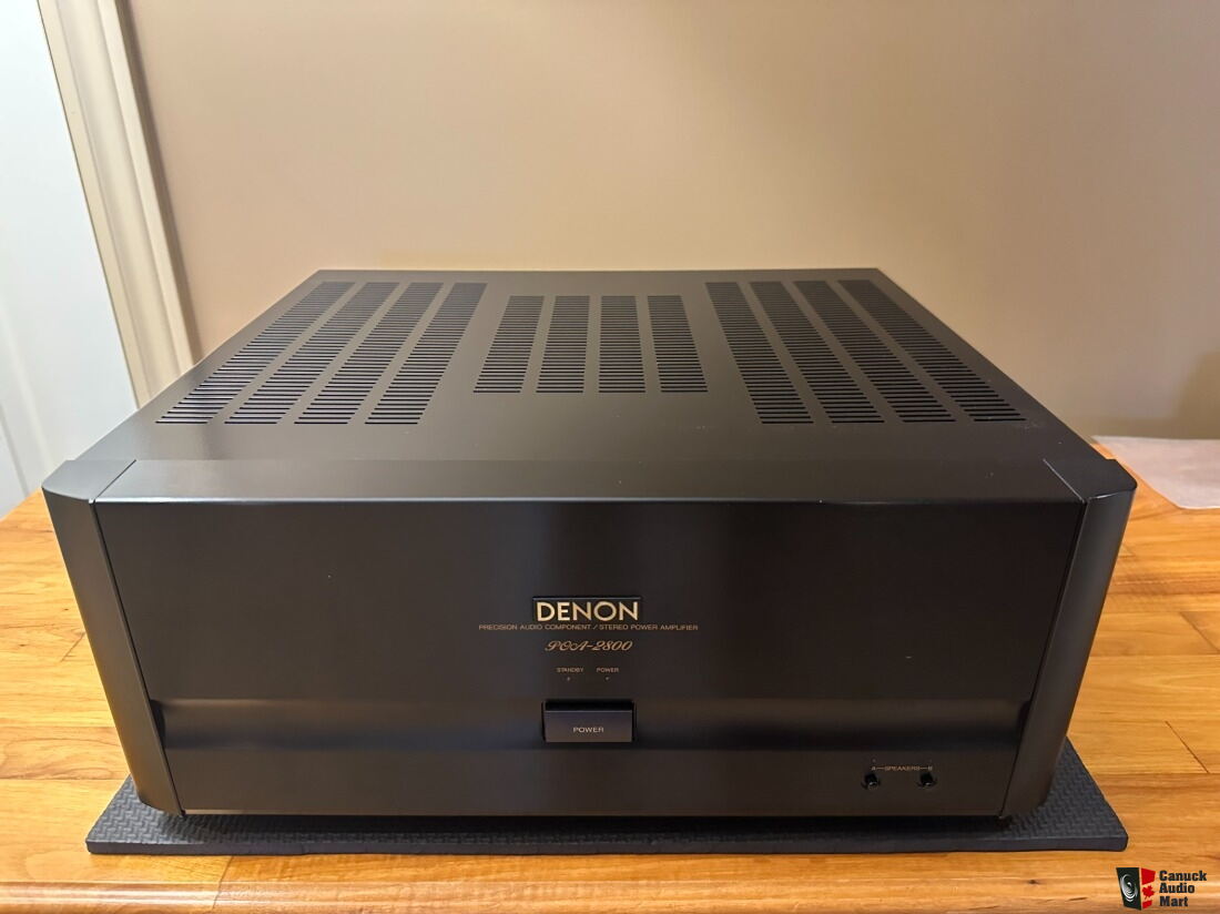 Denon POA-2800 amplifier For Sale - Canuck Audio Mart
