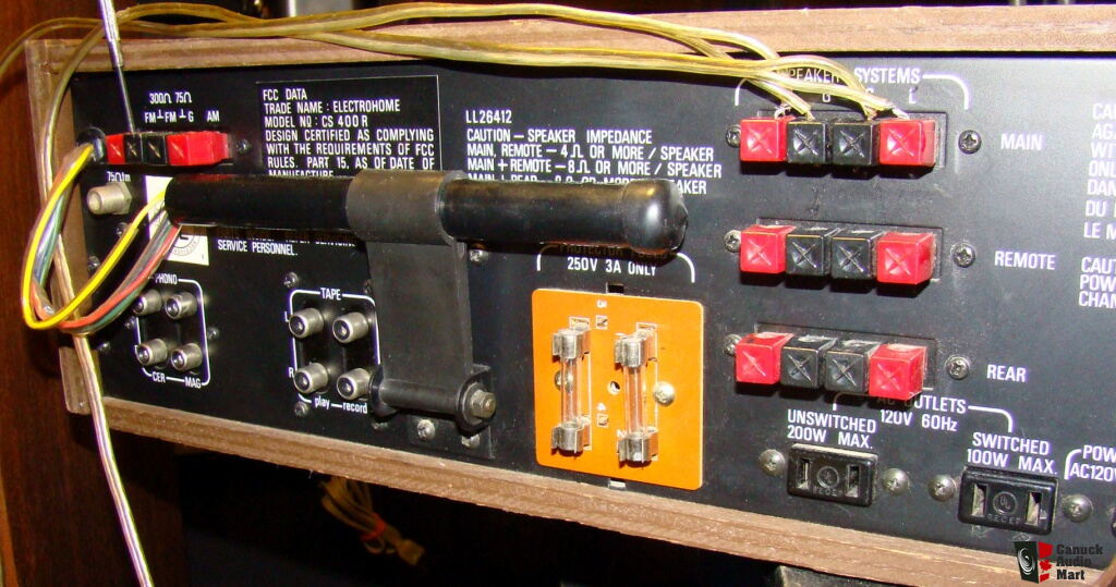 Electrohome CS-400R Stereo reciever with 8 track recorder Photo #601093 ...