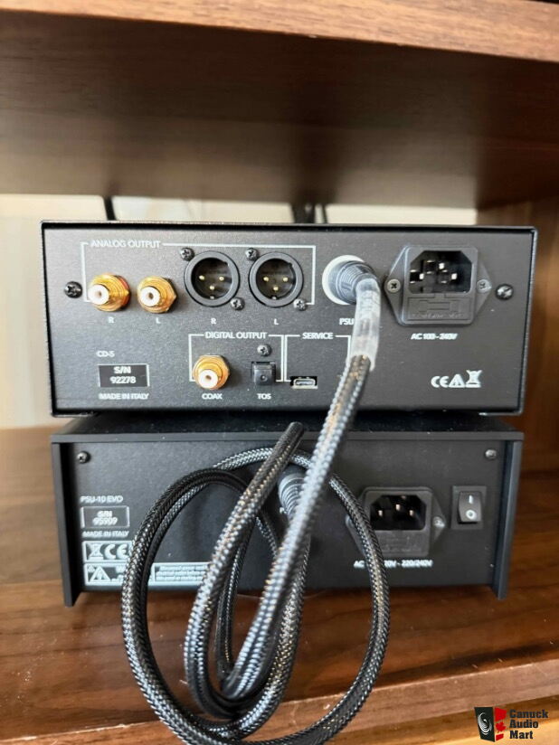 Gold Note CD-5 w/ Gold Note PSU-10 EVO Photo #6012965 - Canuck Audio Mart