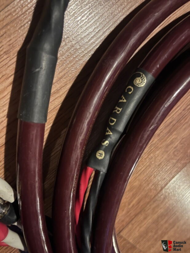Cardas Golden Cross 2.5m Speaker Cables Photo #6014978 - Canuck Audio Mart