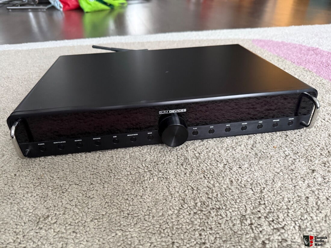 Logitech Transporter Streamer & DAC with TransNav Knob For Sale ...