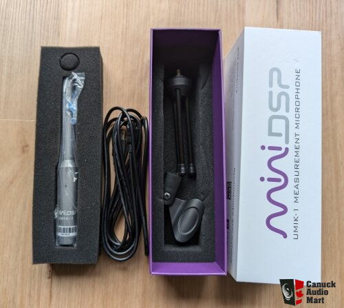 miniDSP UMIK-1 Calibration Mic (REW/Dirac) Photo #6019272 - Canuck ...