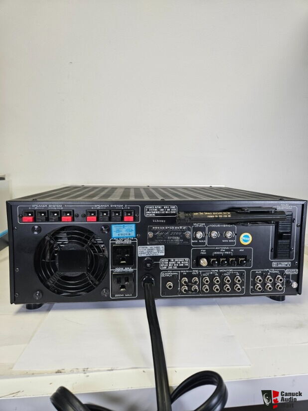 Marantz 2500 Vintage 250WPC Monster Stereo Receiver Photo #6019308 ...