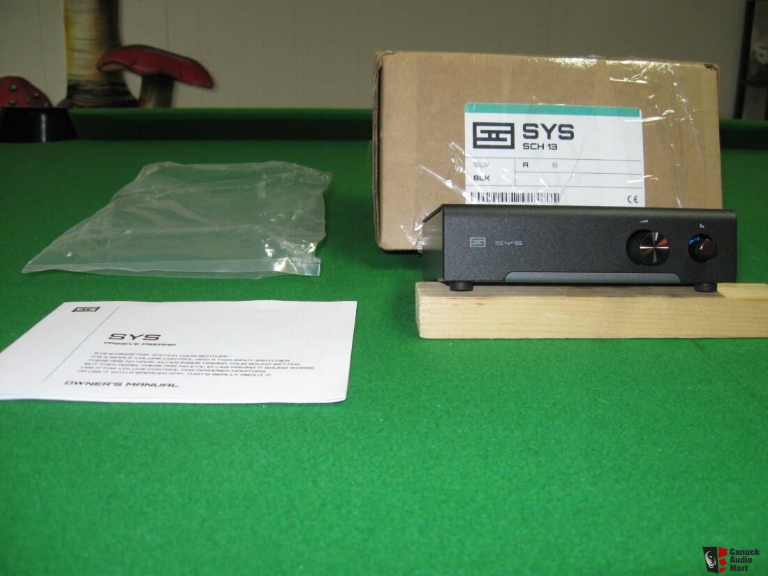 Schiit Sys passive preamp and input selector or input switch For Sale ...