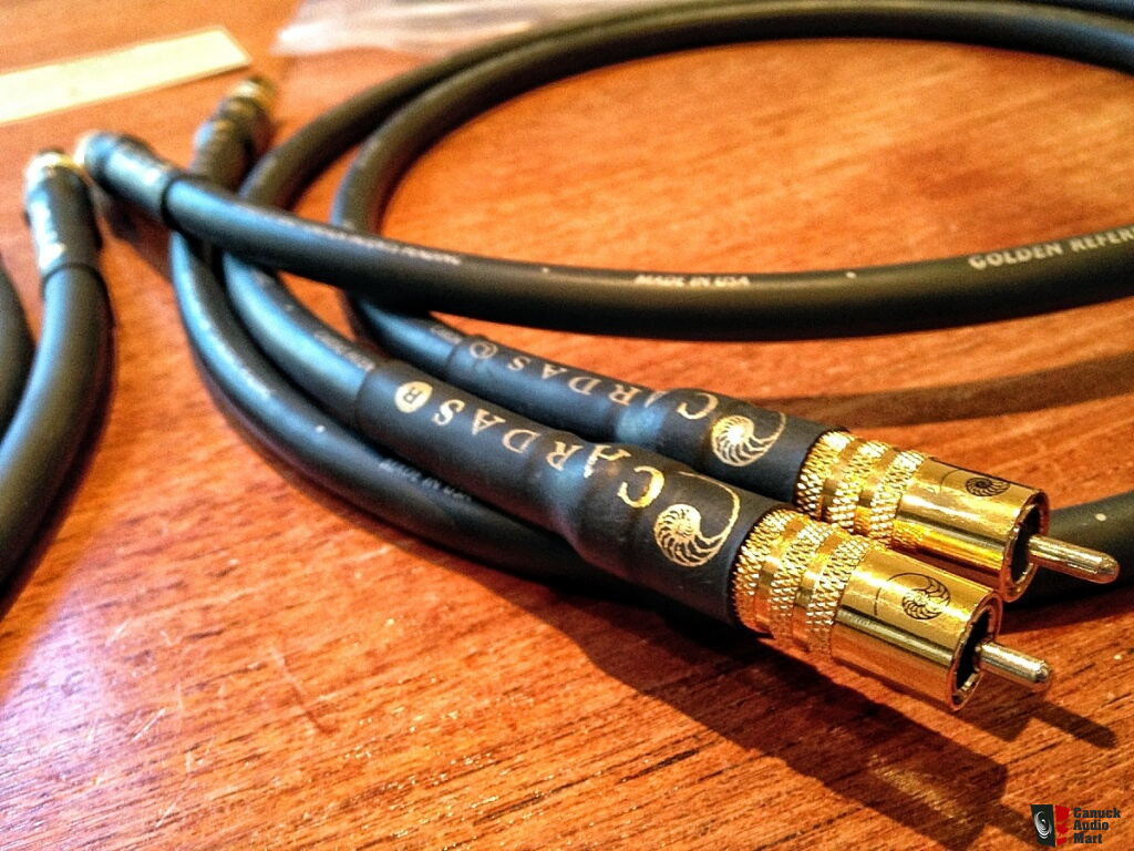 CARDAS GOLDEN REFERENCE 1m RCA. (2 pairs) SALE PENDING Photo #602062 ...