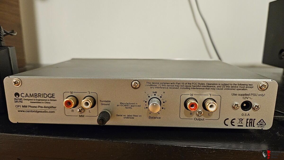 Cambridge Audio CP1 phono reamp Photo #6020652 - Canuck Audio Mart