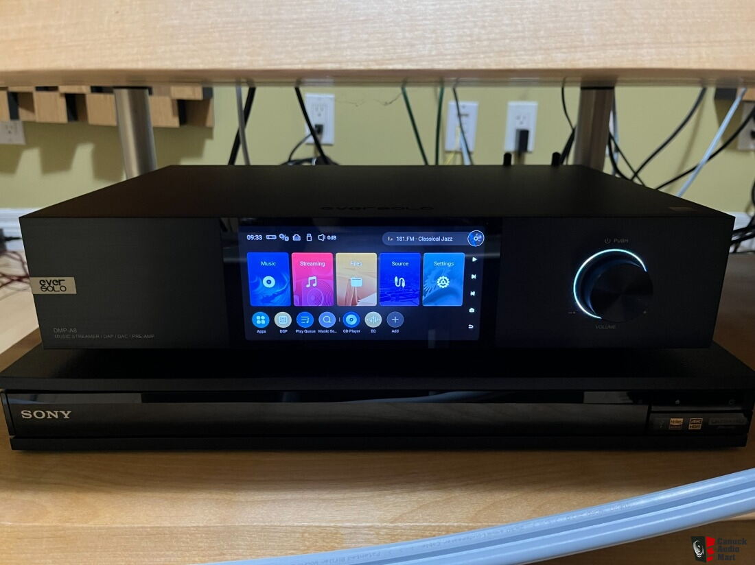 Eversolo DMP-A8 STREAMER DAC Roon certifed For Sale - Canuck Audio Mart