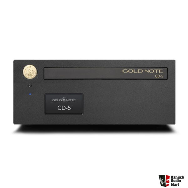 GOLD NOTE CD-5 CD Player (Black): Excellent Demo; Full Warranty; 40% ...